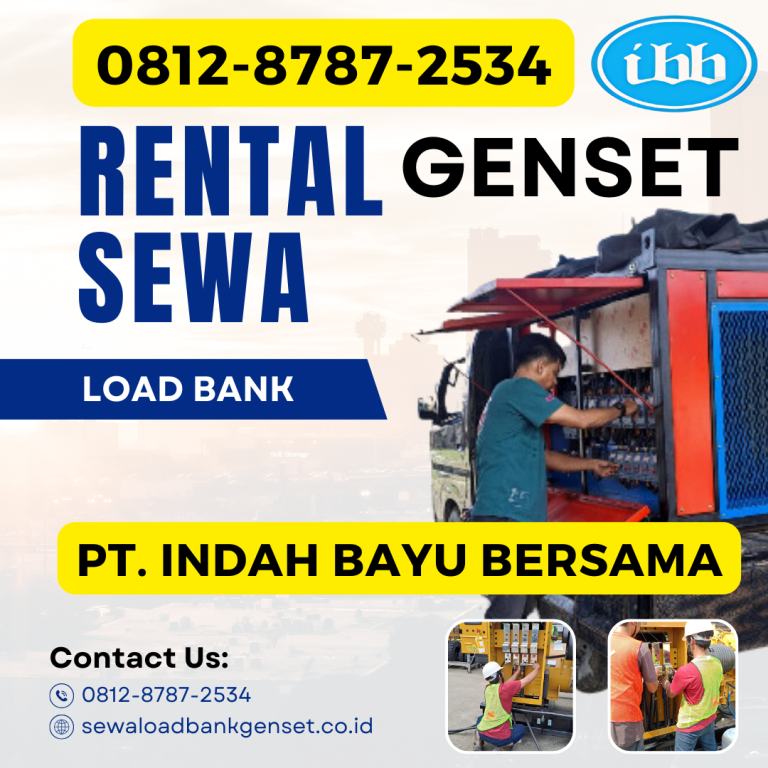 Sewa Load Bank 3000KW PT. Indah Bayu Bersama